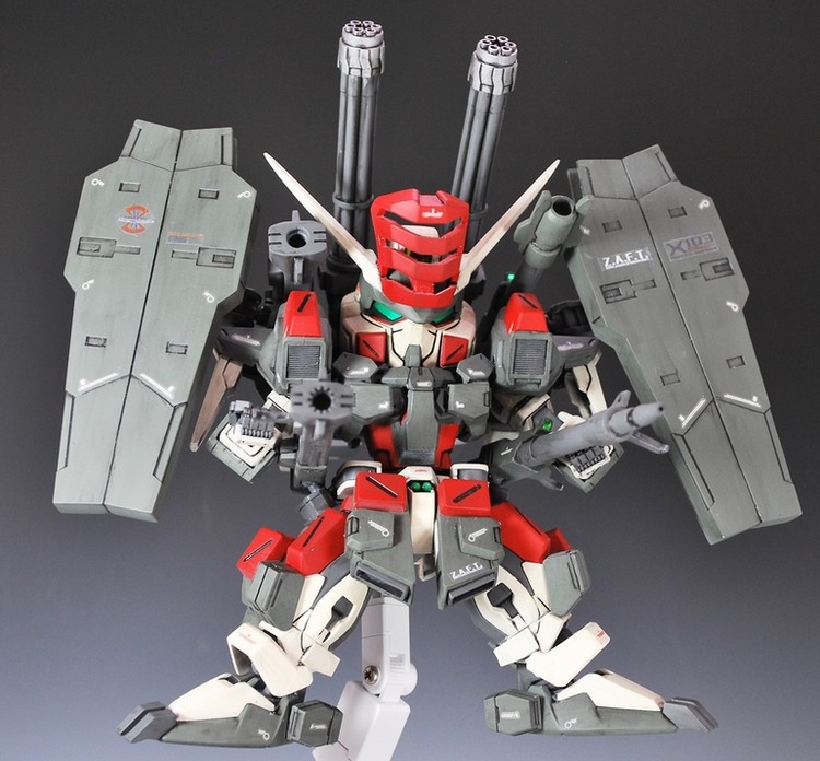 GKgundamkit Professional Modeller Blog: Custom Build: SD x HG Verde ...