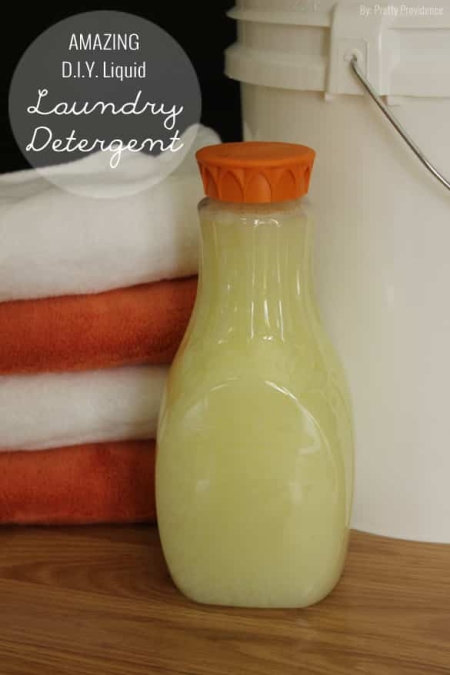 DIY Liquid Laundry Detergent | Homemade to Healthy