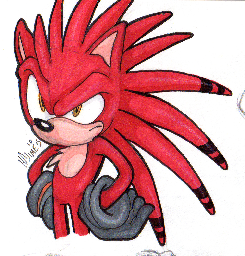 Arrow The Porcupine Vs Sonic The Hedgehog