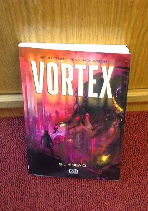 Viviendo en un libro: "Vortex" Mas cerca de su lanzamiento!