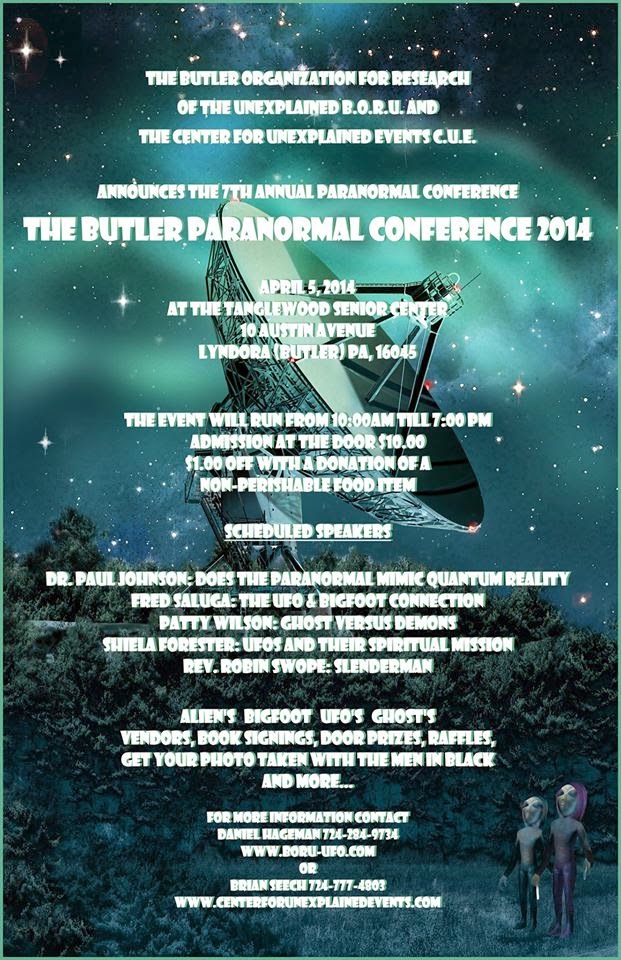 The Paranormal Pastor: 2014