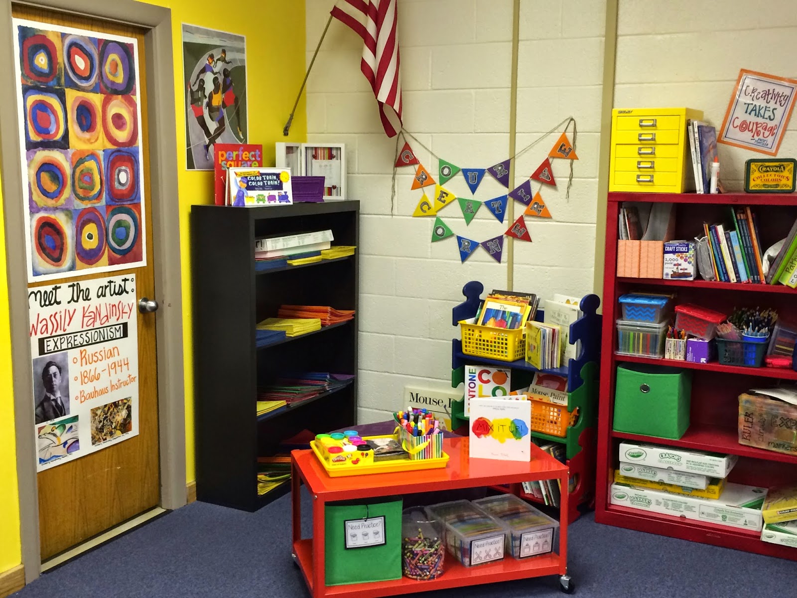 to be young at {Art}: Off the Cart >> Into the Classroom