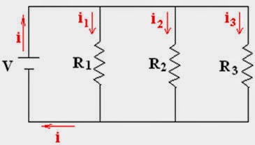 Noções de eletricidade: Associação de resistores em paralelo