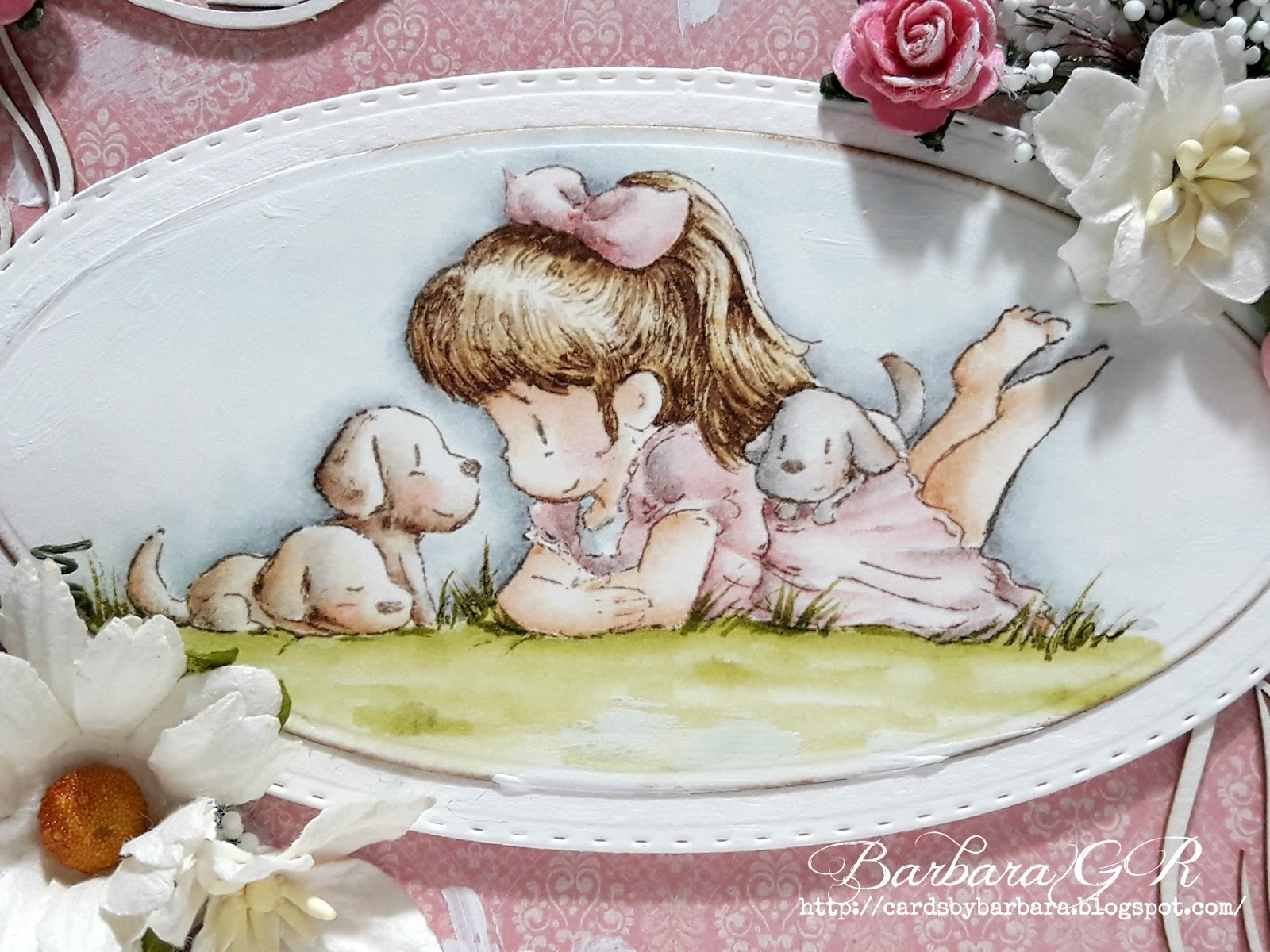 Cards by Barbara: Surrounded By Love... Noor! Design U.K.