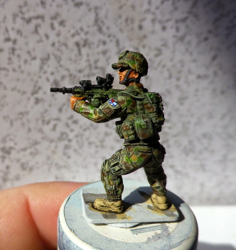 Gunners wargaming: 28mm Modern Aussies