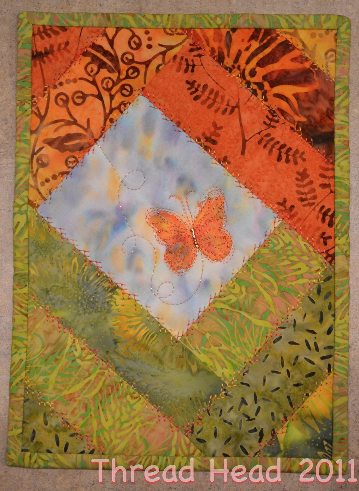 Thread Head: Three More Art Quilts