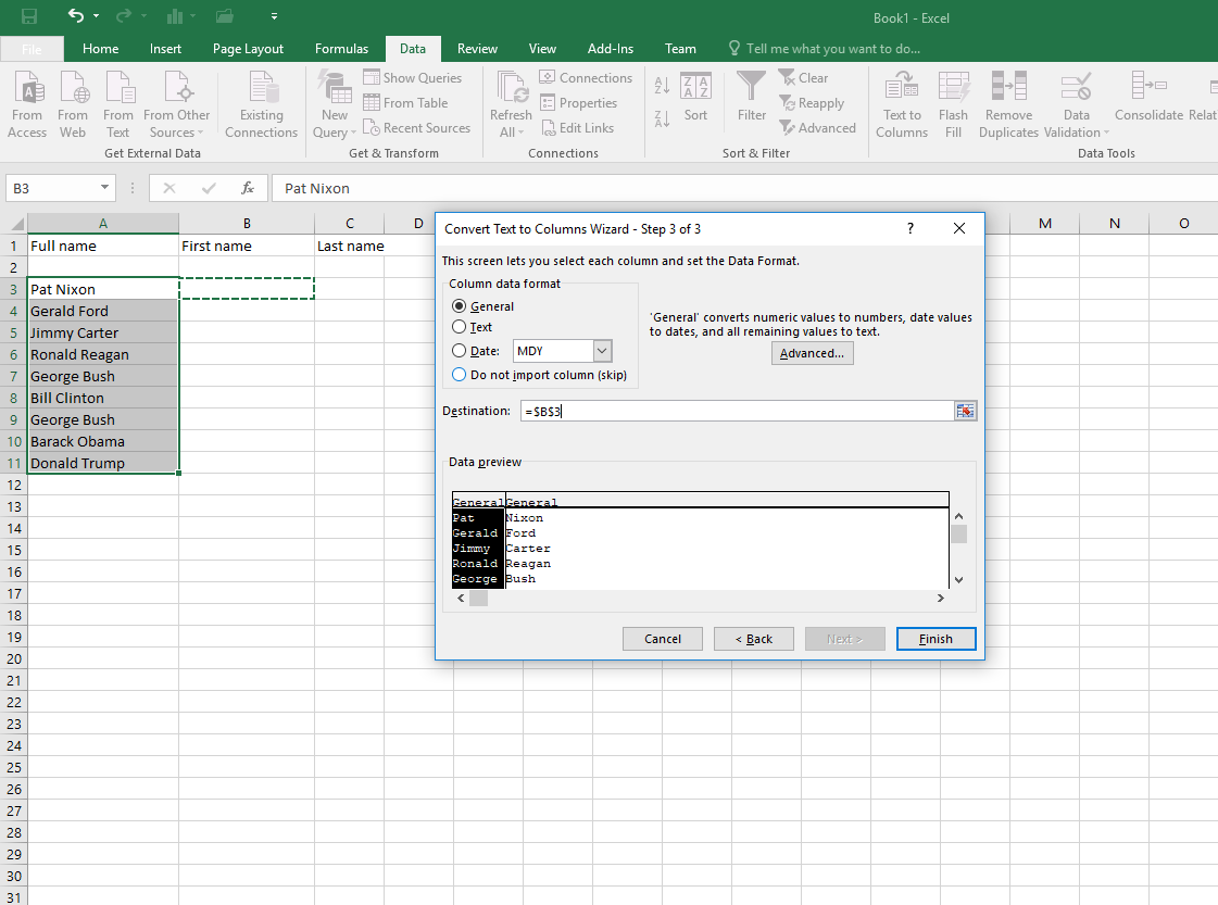 Microsoft Excel tutorial: Combine/ Concatenate/ cells, Reverse ...