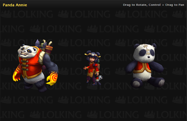 PBE Skin Preview: Panda Annie - A melhor animação de Recall que você já ...