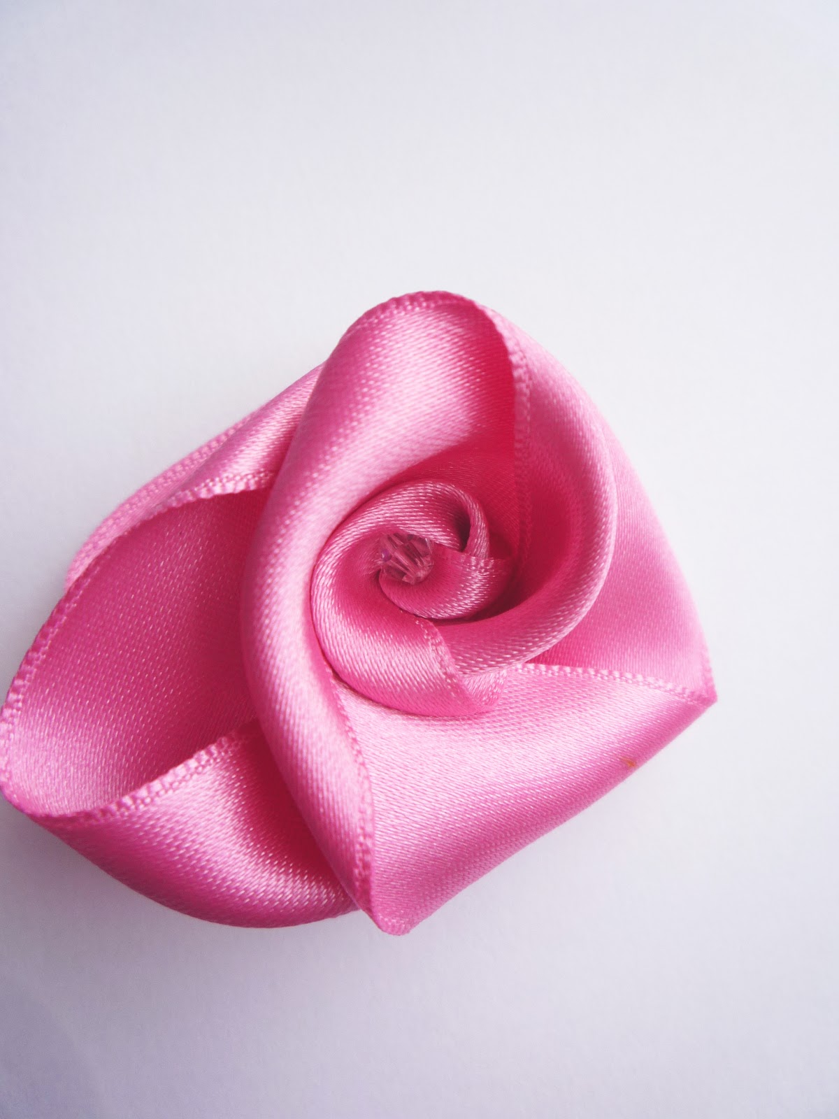 the Creations of Crazy Dazy: ribbon rose
