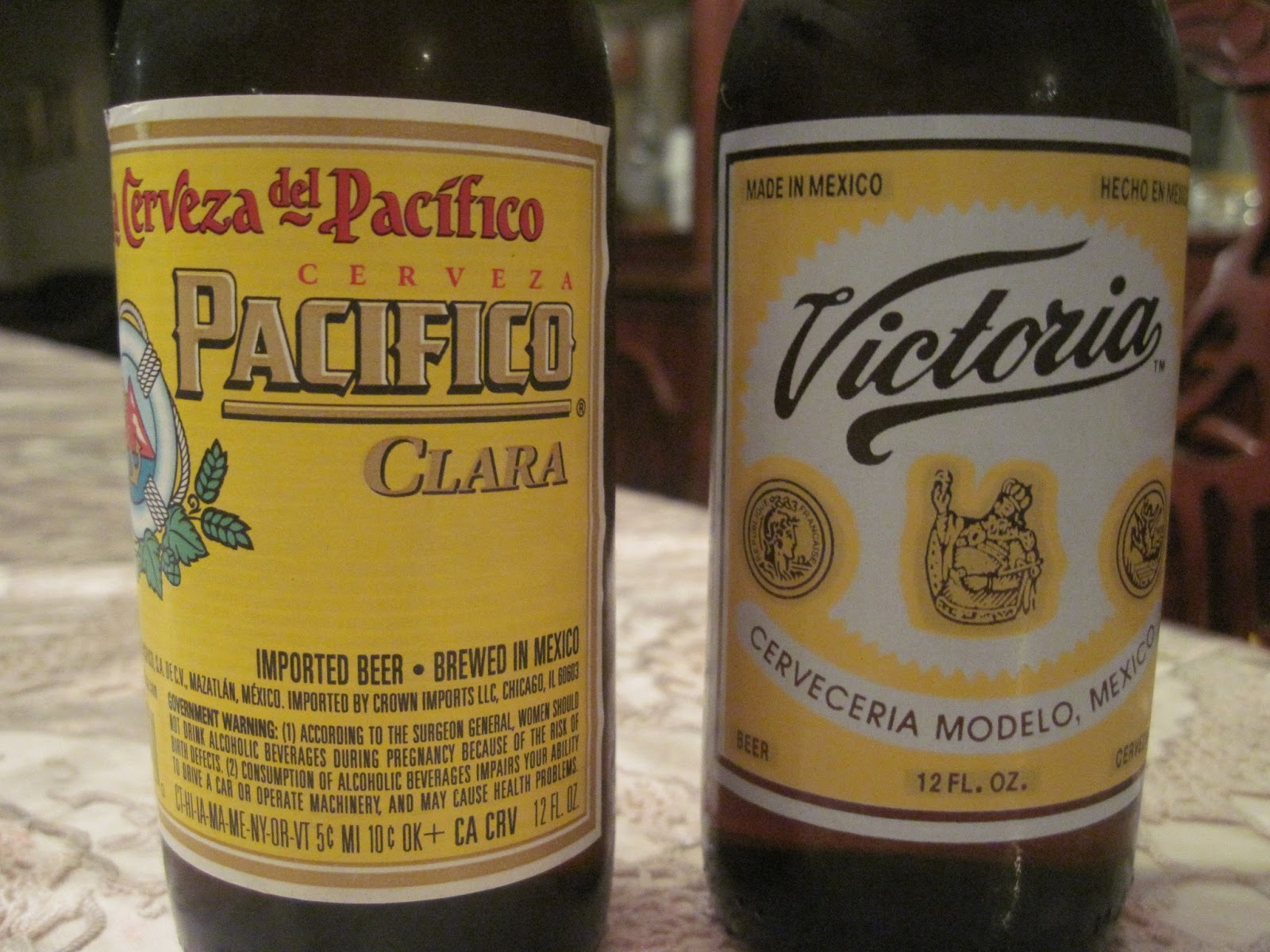 Kosher Beers: Sunday Night Suds - Pacifico Clara and Victoria