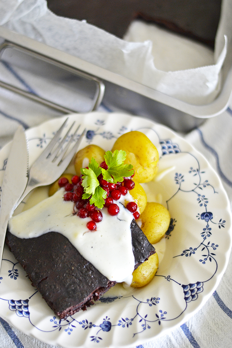 maistuu makialle: Peltiverilettu & Valkokastike (Gluteeniton)