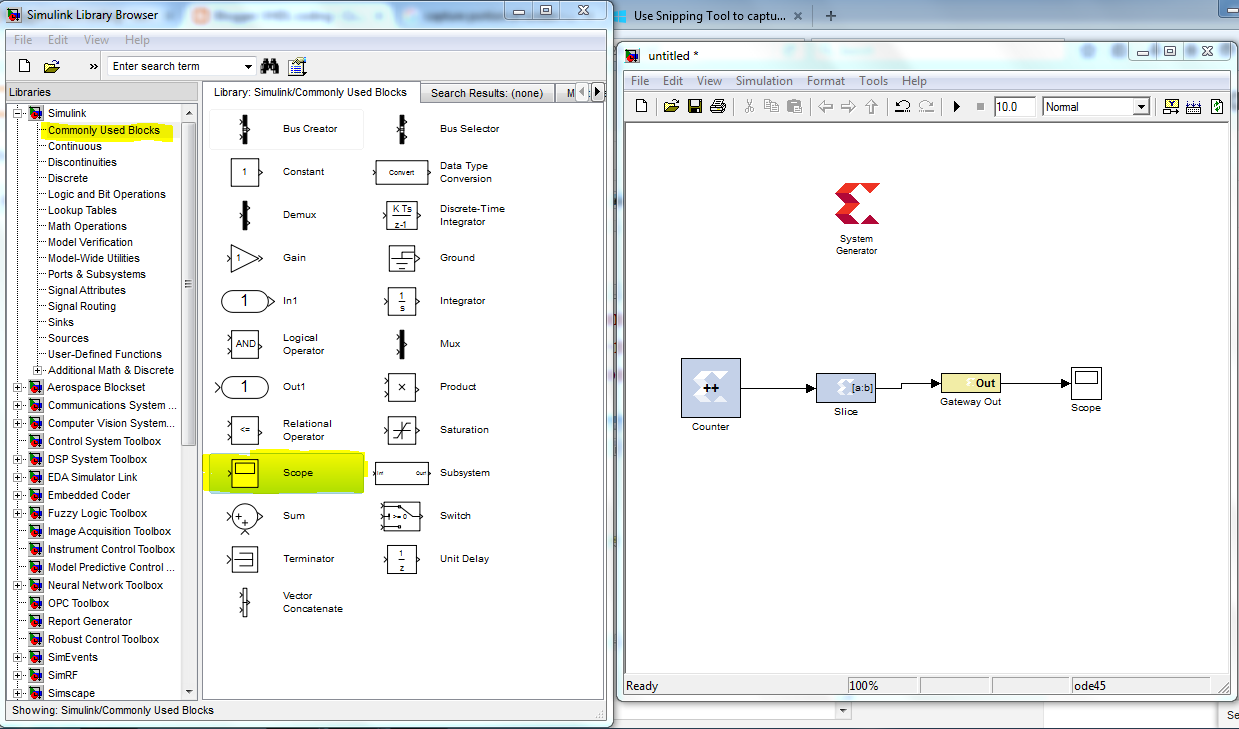 VHDL coding: FPGA programming using System Generator VHDL coding: FPGA programming using System Generator