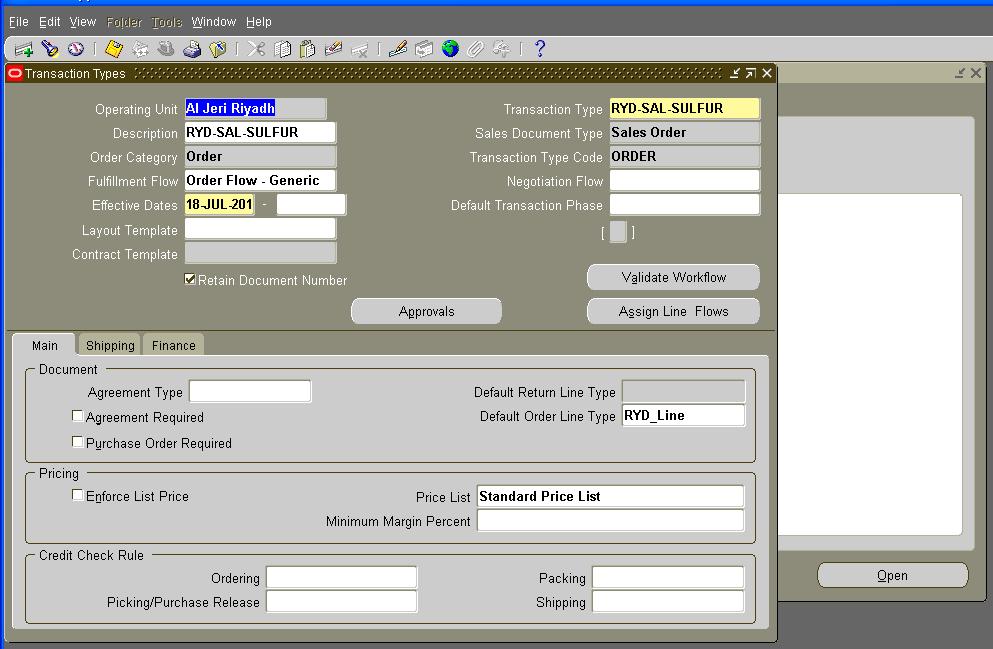 ORACLE TIPS: Order Management