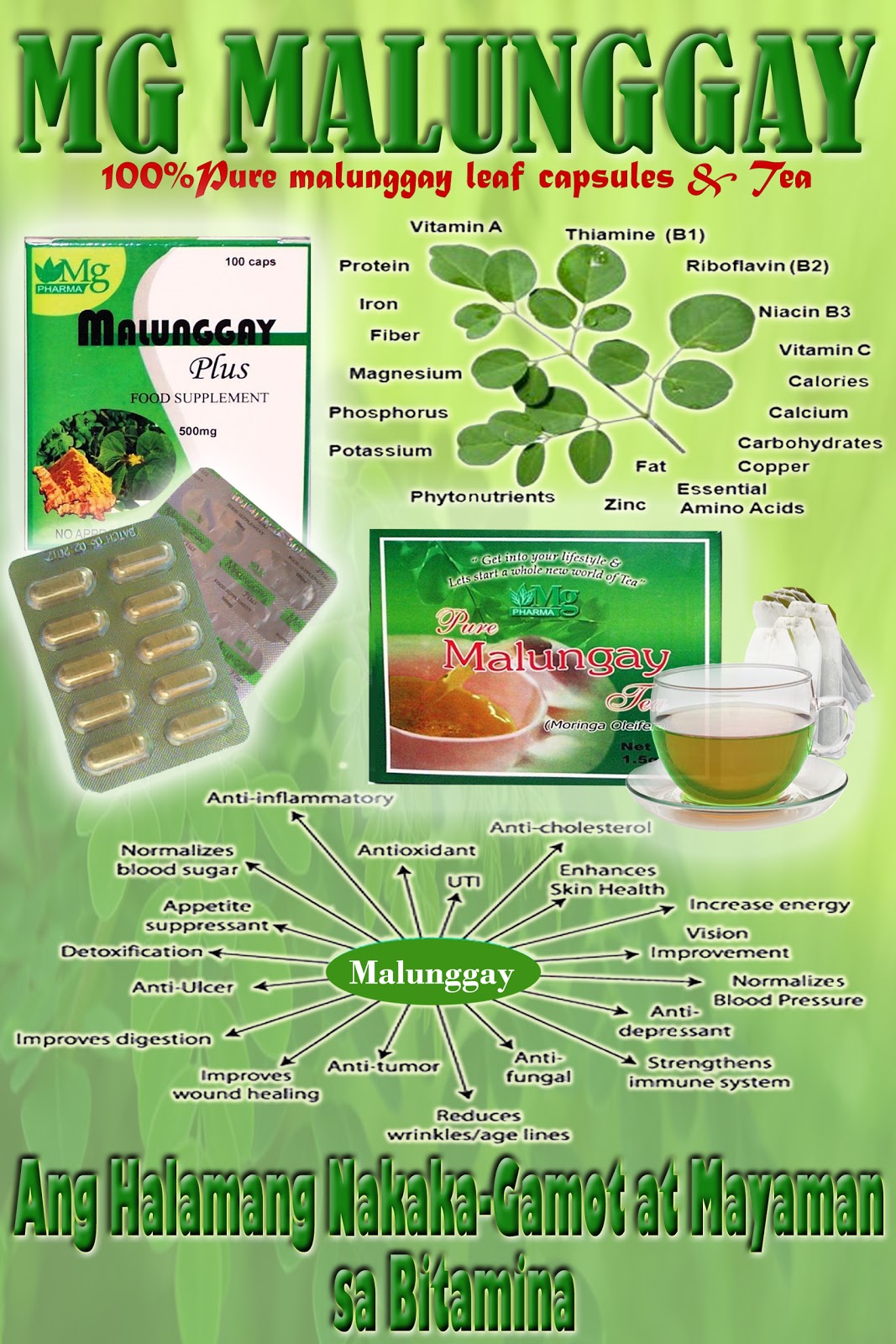 Mg Malunggay: Mg malunggay for DIABETES