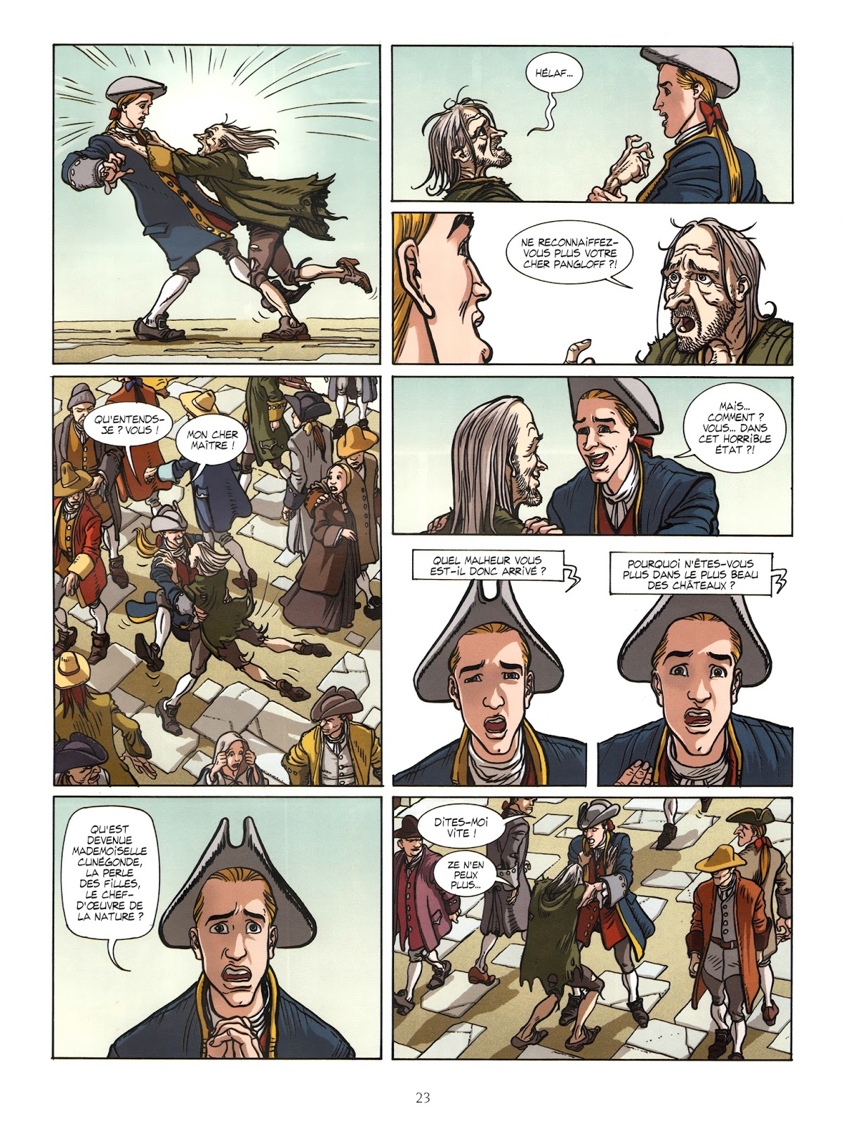Seulement BD: Candide ou l'Optimisme, de Voltaire - 01 - Volume 1 ...