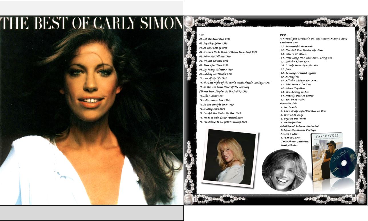 MUSICOLLECTION: CARLY SIMON - The Very Best Anthology - 2015