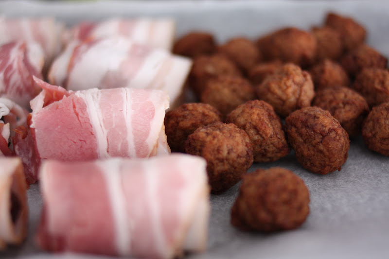 Maries matmisjon: Dátils con bacon (Dadler med bacon)