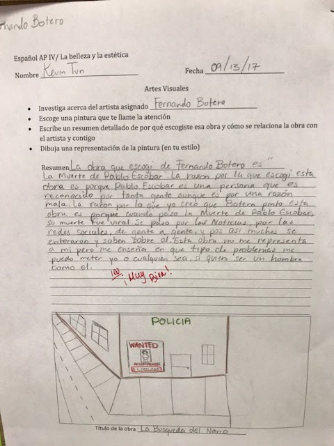 AP Spanish 2017-2018: Semana 5: La belleza y la estética (Artes ...