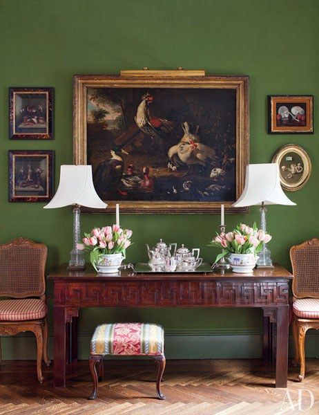 Hydrangea Hill Cottage: Console Vignettes