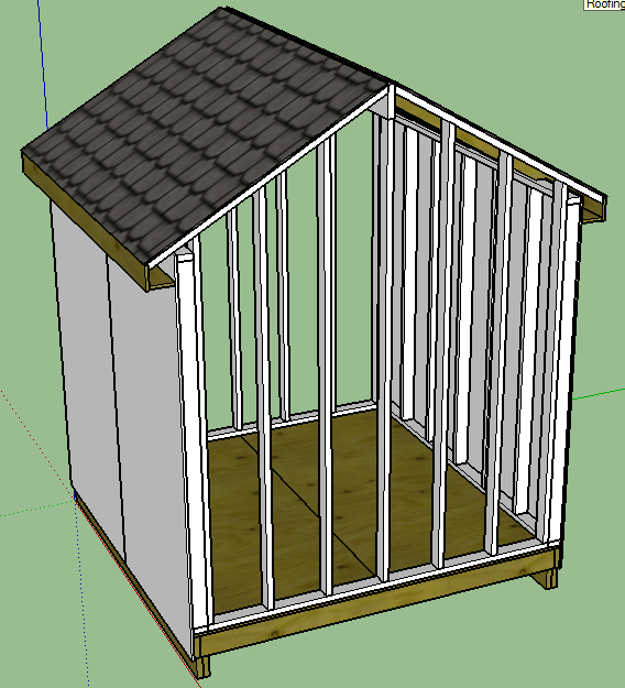 Brady Anderson Info Tech 11: Sketchup day 5 shed