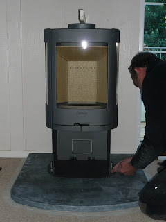 Redwood Stoves Ltd Cornwall: CONTURA 850 in Grey with cut Graphite ...