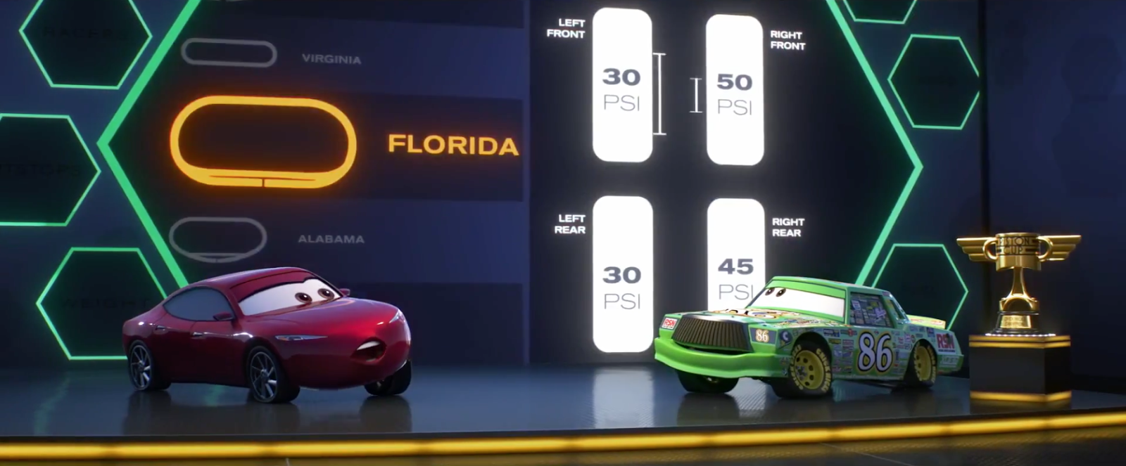 'Cars 3' Final Trailer & NASCAR Clip Featuring Chick Hicks, Natalie ...