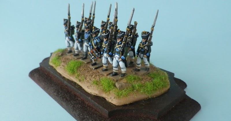 Napoleonic miniatures museum : Wurttemberg 1st Light infantry Battalion ...