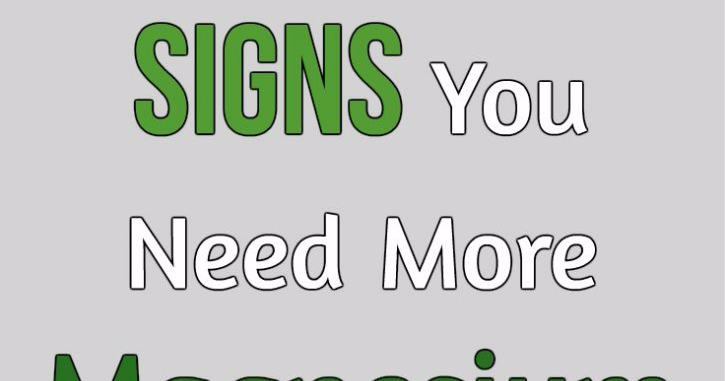 Signs You Need More Magnesium | HEALTHYLIFE