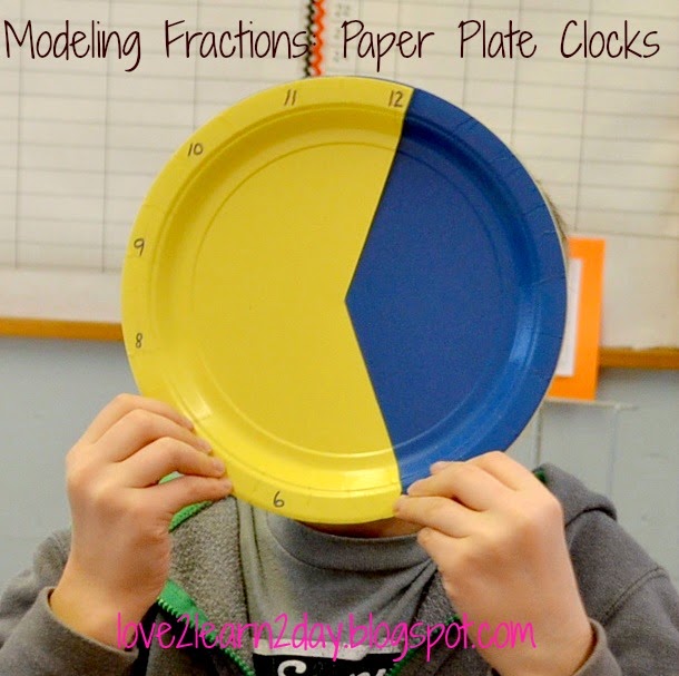 love2learn2day: Fraction Addition Made Easy: Clocks!