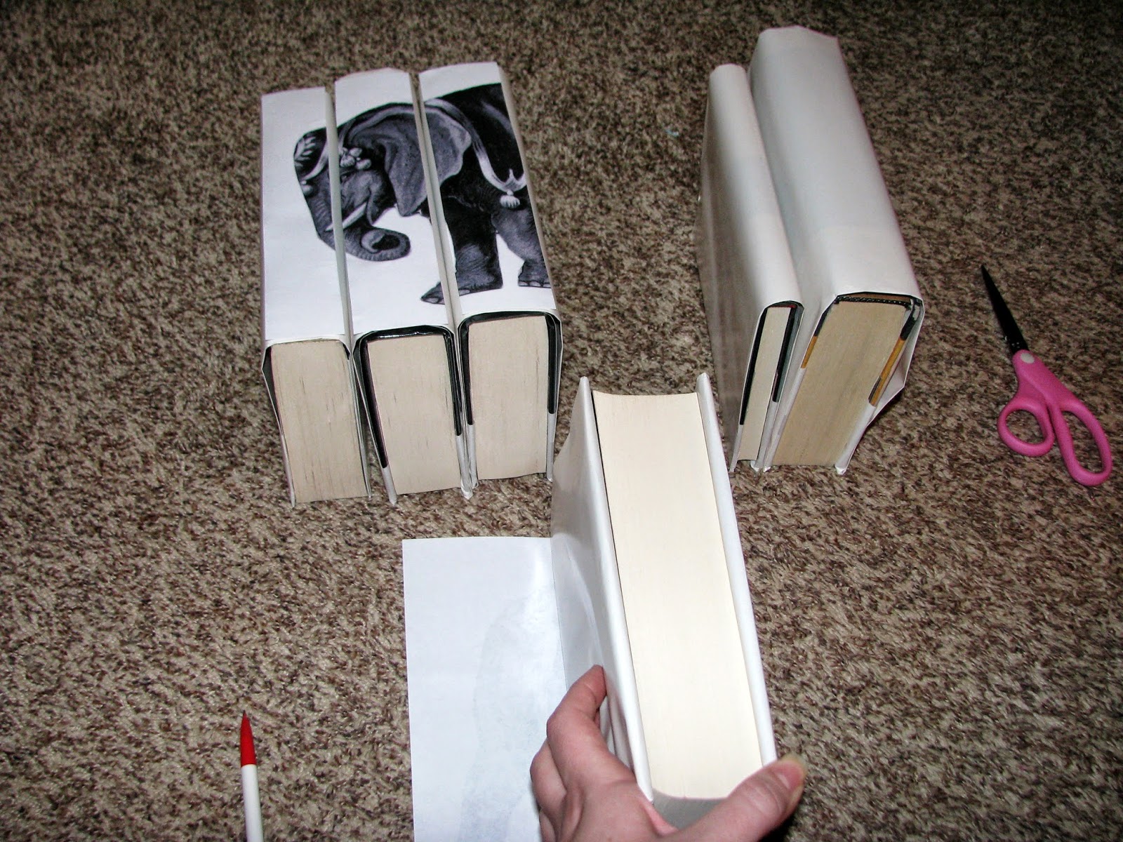 My So-Called DIY Blog: DIY Book Covers