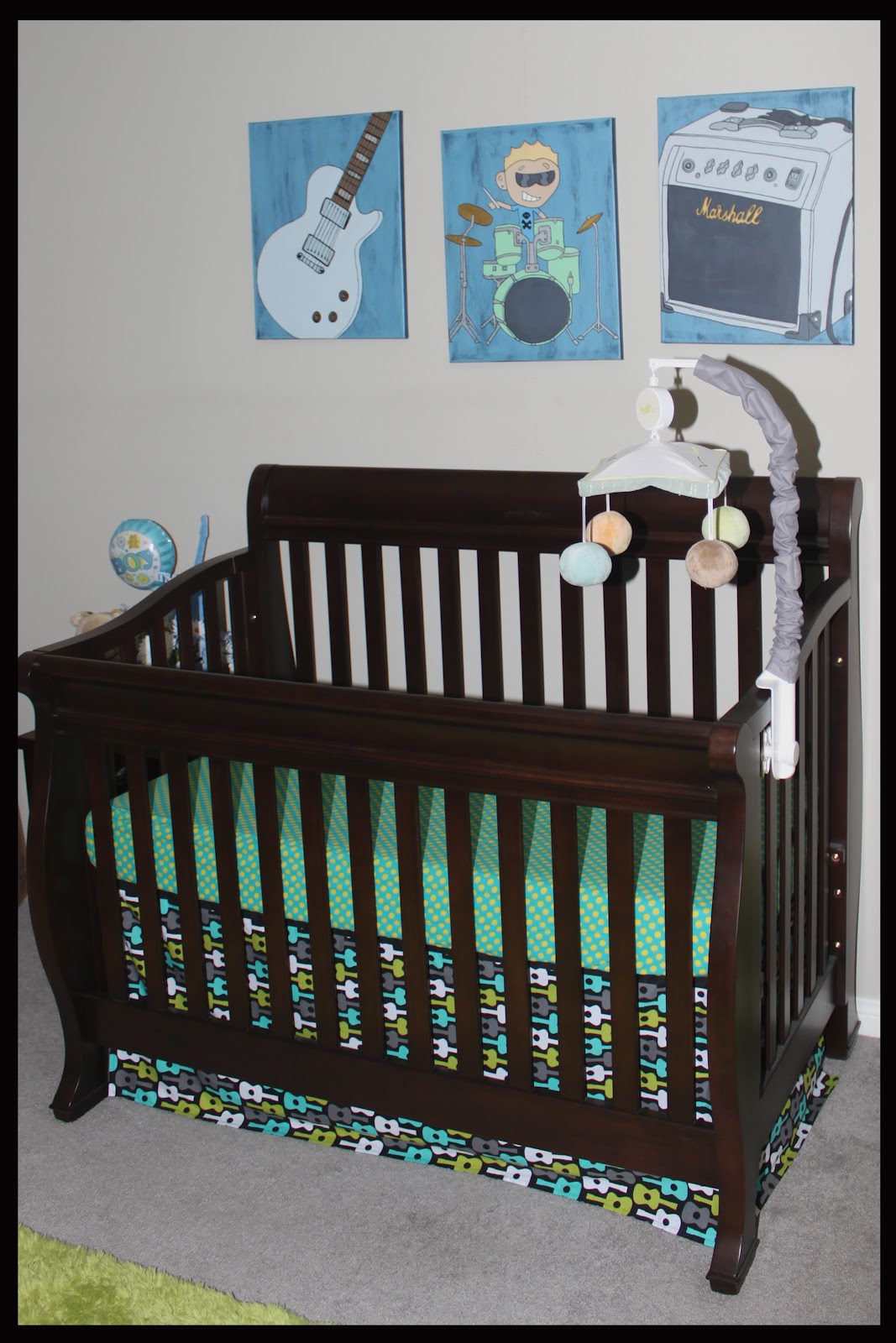 Michelle Kroll Design Baby Boy Music Nursery Michelle Kroll Design Baby Boy Music Nursery