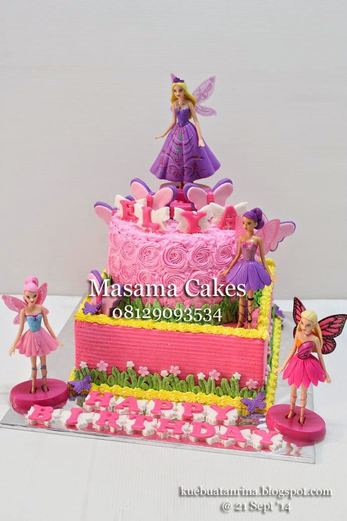 Masama Cakes: Barbie Mariposa Birthday Cake For Elya...
