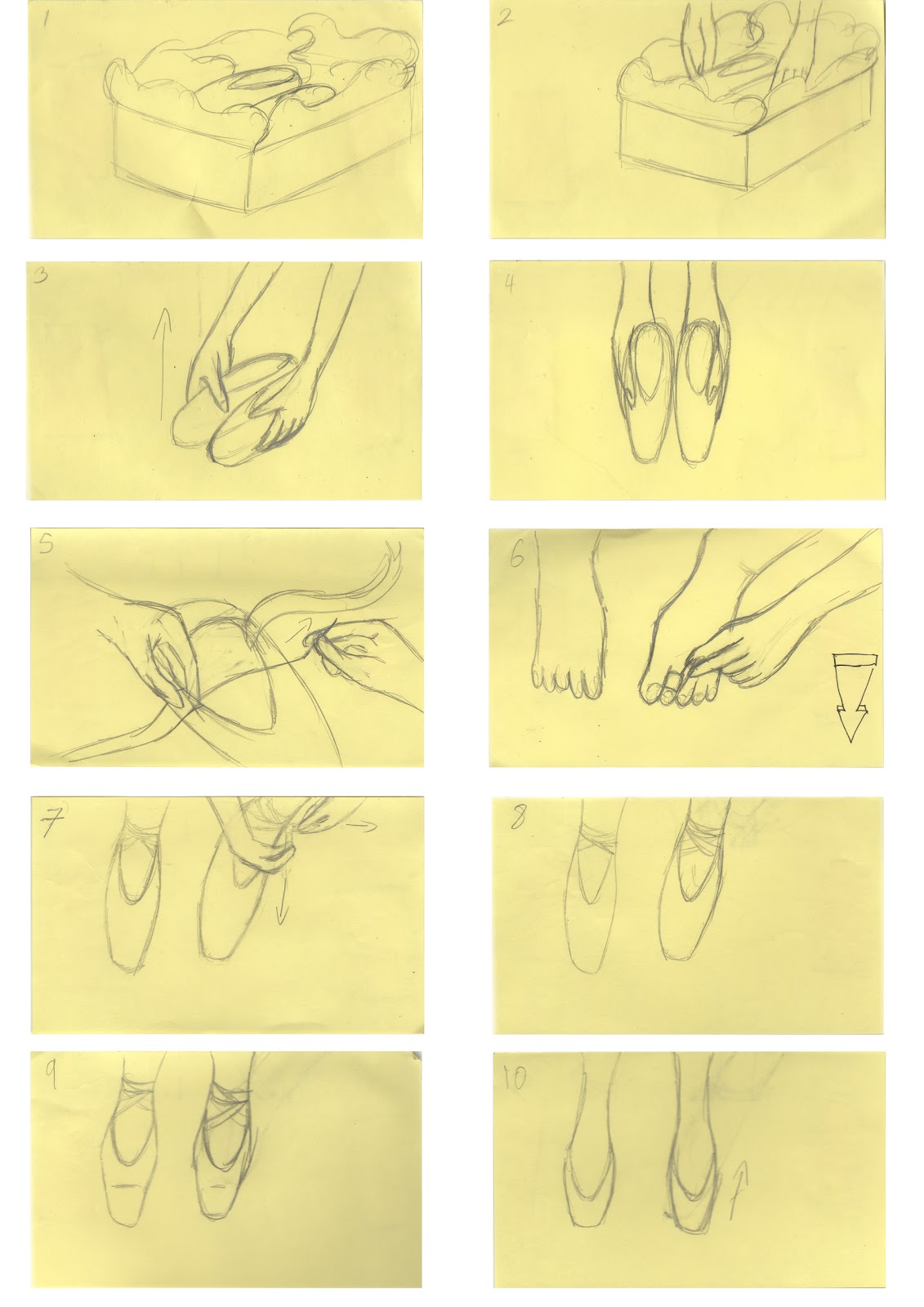 Dancing Shoes - Final Year Film: Premise, Synopsis and storyboard