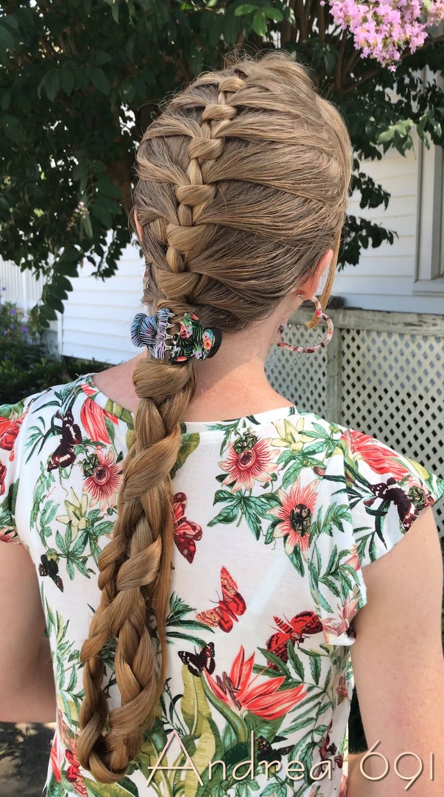 Braids & Hairstyles for Super Long Hair: Wrap-around French braid