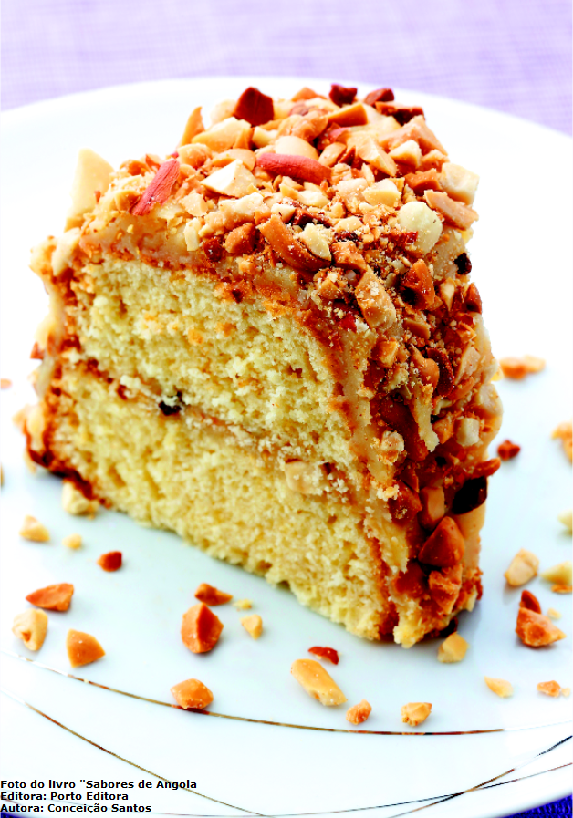 Sabores de África: Bolo de ginguba