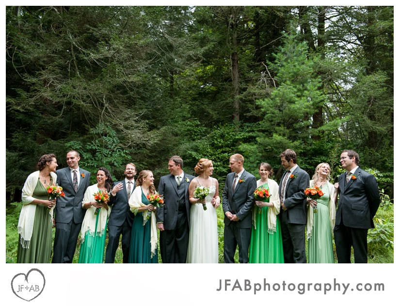JF + AB Photography Blog: Rachel and Luke's Wedding at Pocono Lake Preserve