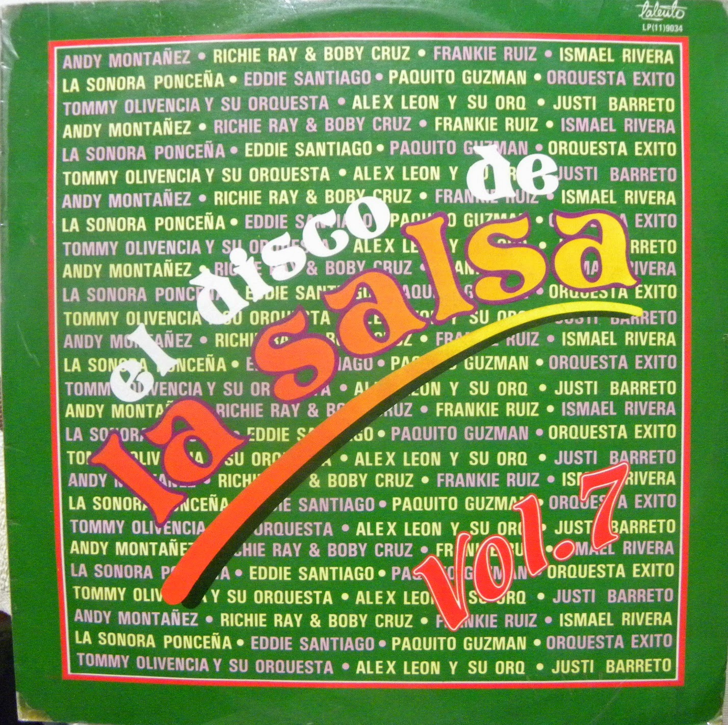 MELODIAS DE COLOMBIA: EL DISCO DE LA SALSA VOL. 7 (1987)