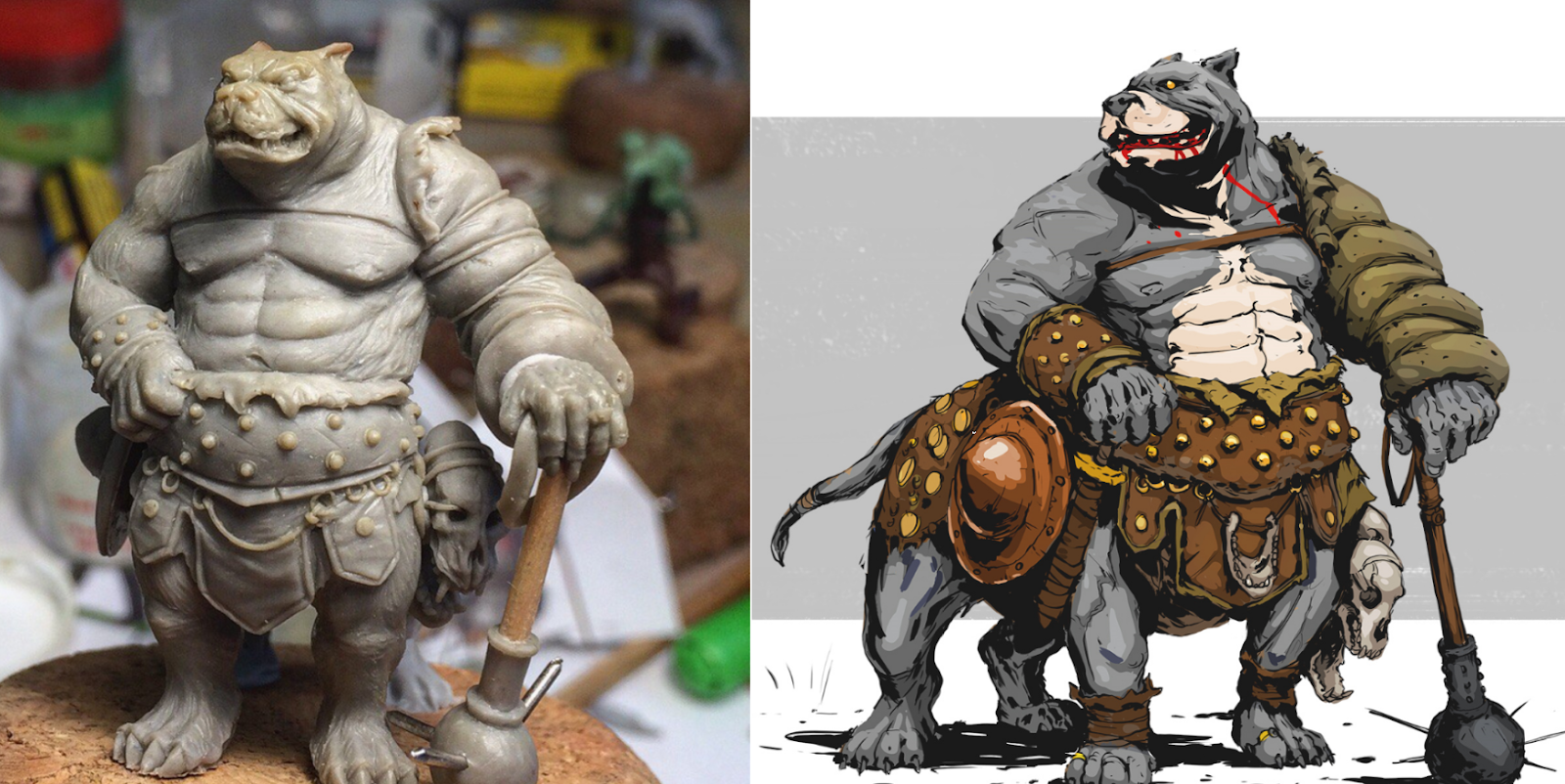 Wargame News and Terrain: Punga Miniatures: New Dog Centaurs - Limited ...