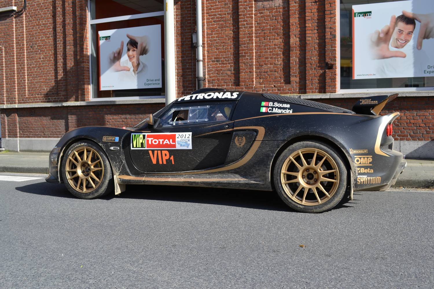 Carpics by Scorpion: Lotus Exige R-GT @ Geko Ypres Rally 2012