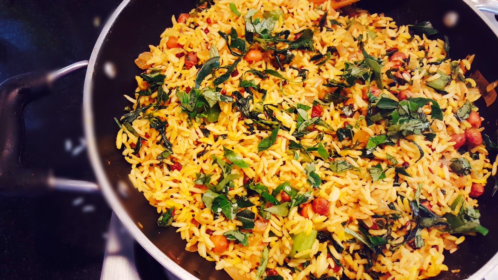 My Tryst With Food And Travel: Menthya Soppina Chitranna Recipe / Ugadi ...