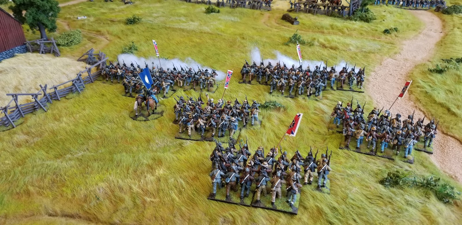 Jay's Wargaming Madness: ACW Battle Report - Meeting Engagement