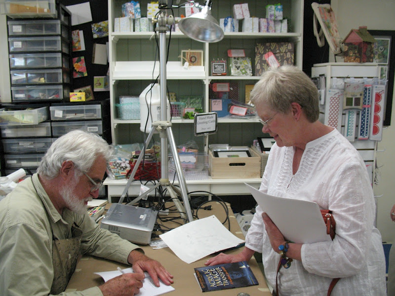 april's art: Collage with Jonathan Talbot