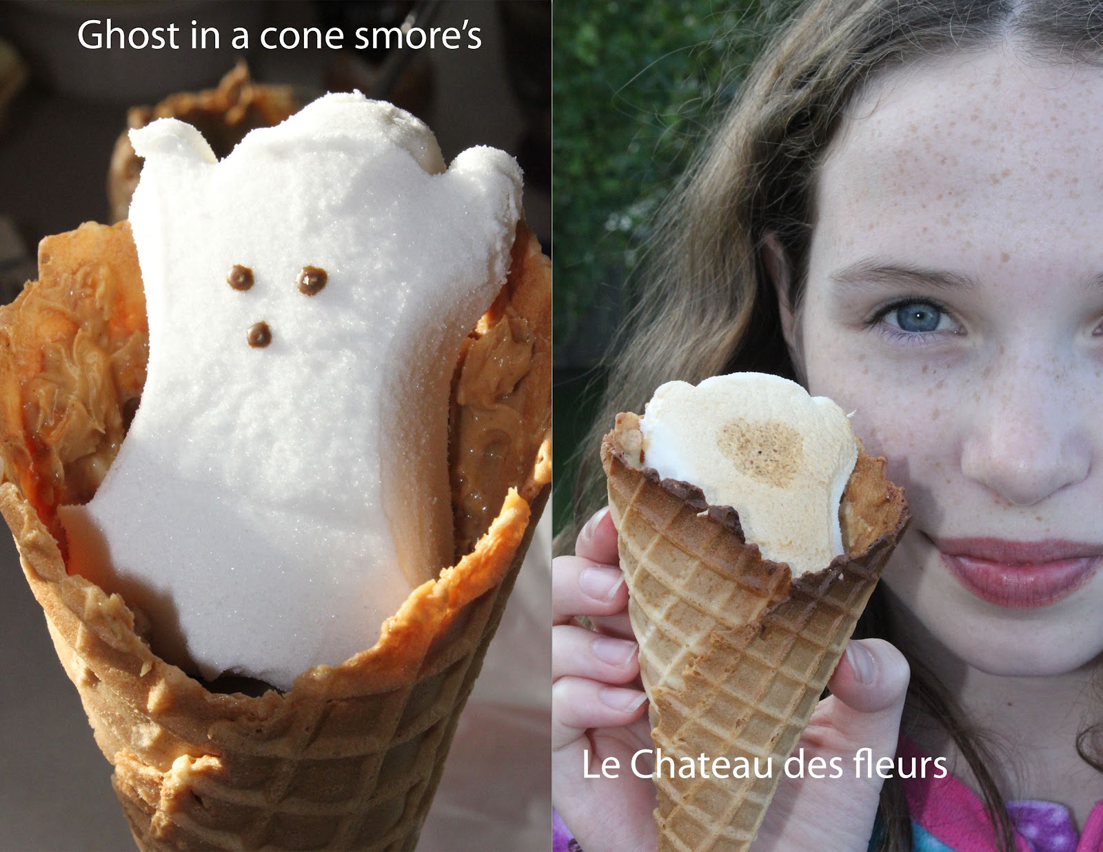 "Isabelle Thornton" Le Chateau des Fleurs: Ghost in a cone s'more ...