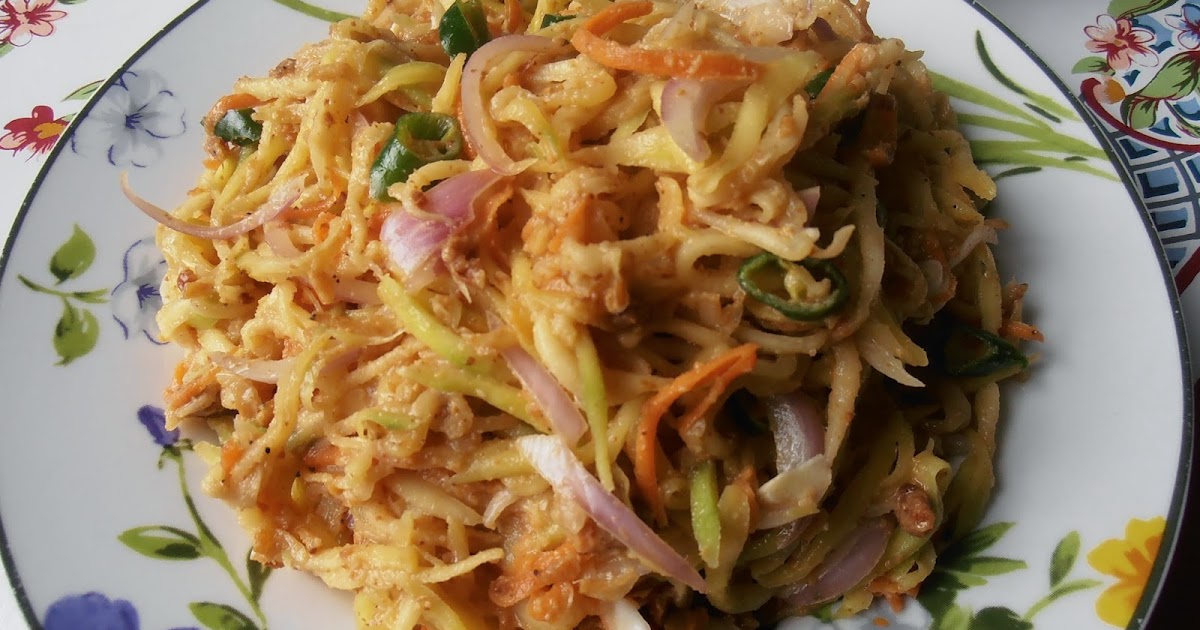 DIARI DIELA: Kerabu Mangga Epal.