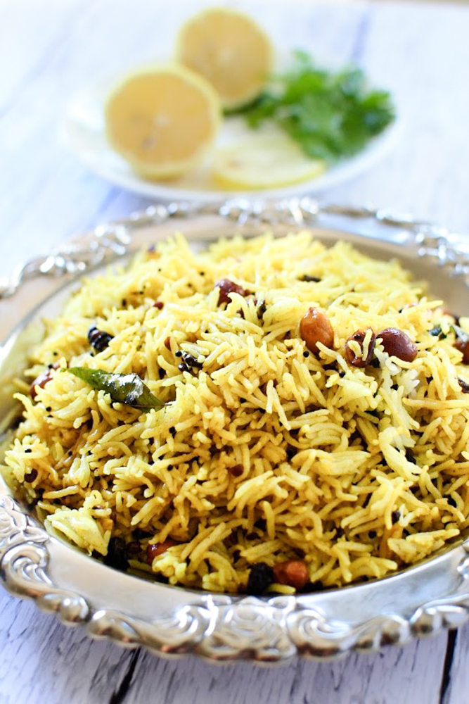 Easy Lemon Rice Recipe | One Pot Meal | Forks N Knives
