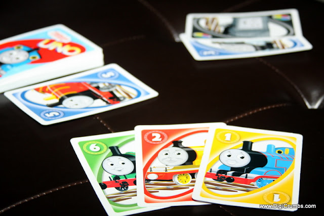 DigiCrumbs: Thomas the Train UNO Card Game - First Card Game