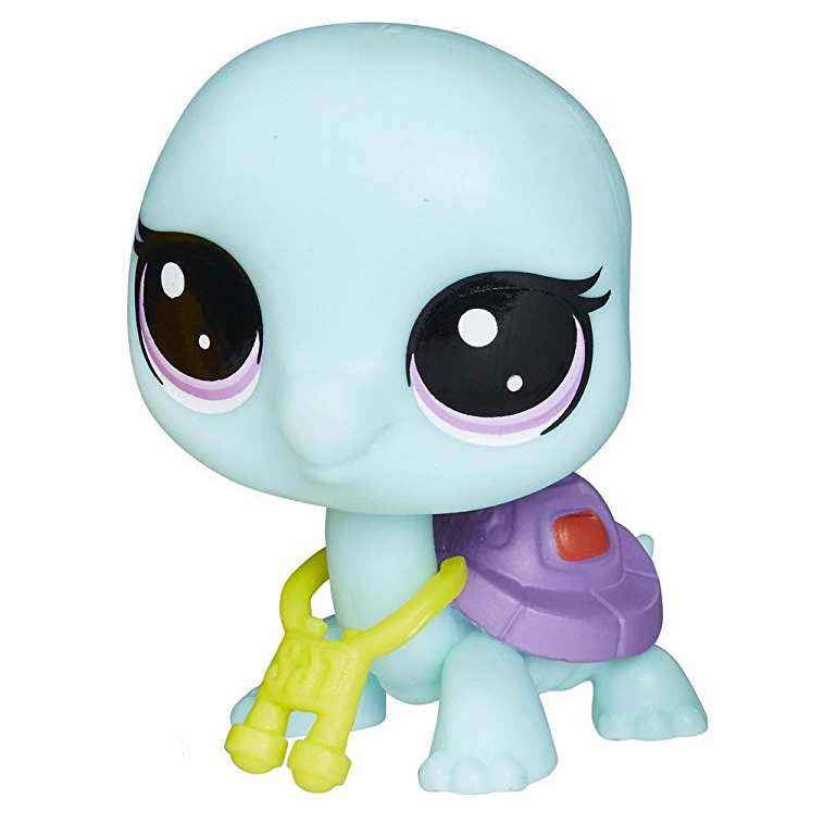 Littlest Pet Shop Series 2 Pet Pairs Bev Gilturtle (#2-112) Pet | LPS Merch