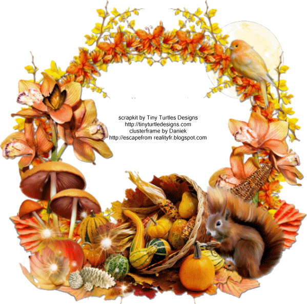 Escape From Reality Blog: FTU 'Autumn Moments' Clusters, Cluster Frames ...