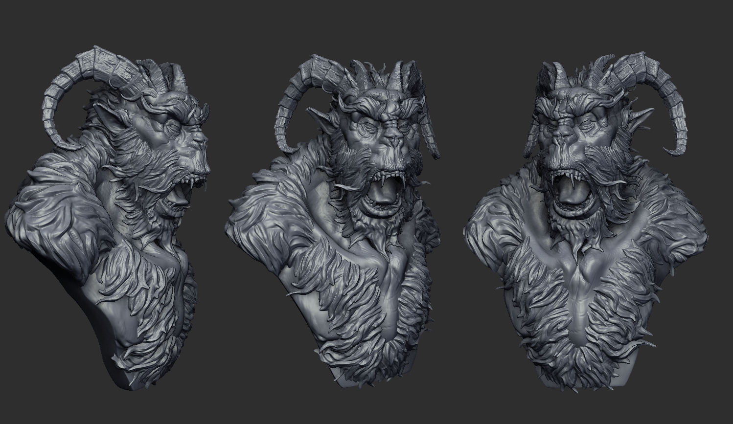 Tihomir Dimitrov: 3D Creature Sculpting Workshop creatures