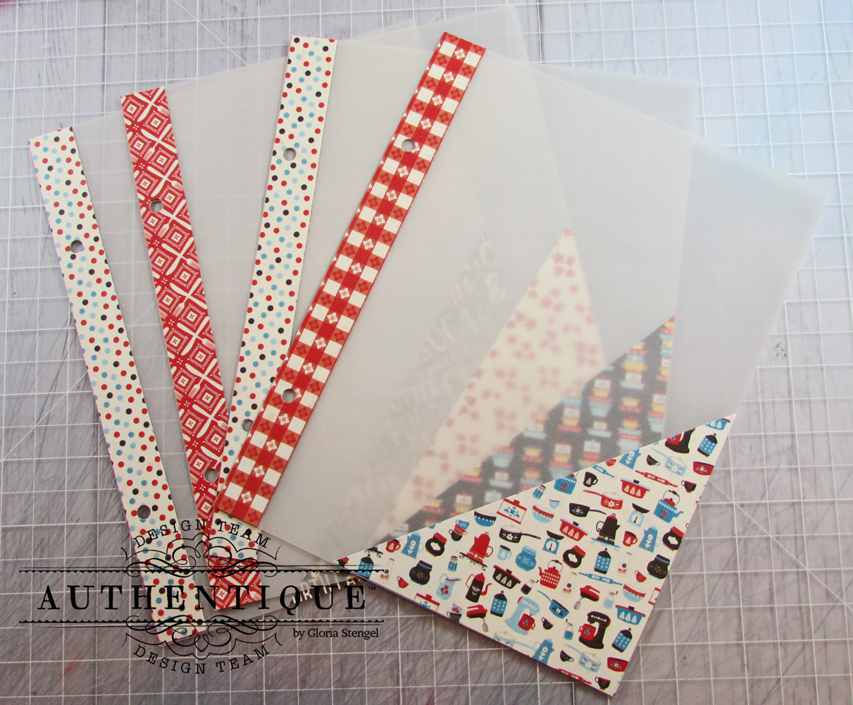 Scraps of Life: Retro Recipe Album